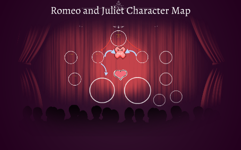 Romeo and Juliet Character Map by ryan loberger