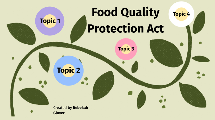 Food Quality Protection Act by Rebekah Glover on Prezi