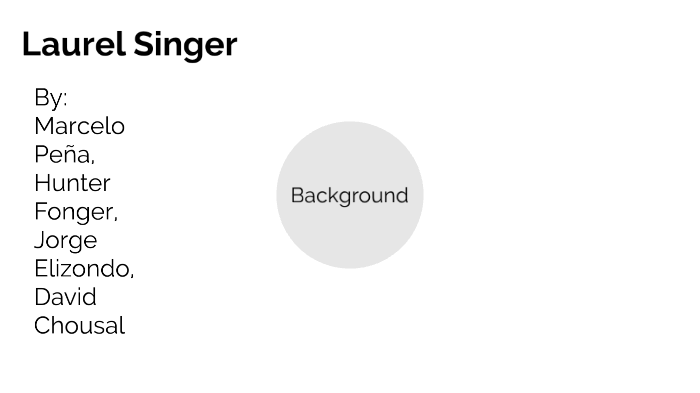 Laurel Singer by hunter fonger on Prezi