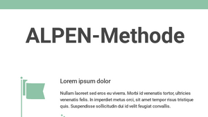 ALPEN-Methode by Dorian Rabl on Prezi Design