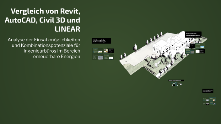 Vergleich von Revit, AutoCAD, Civil 3D und LINEAR by elshop ieshop on Prezi