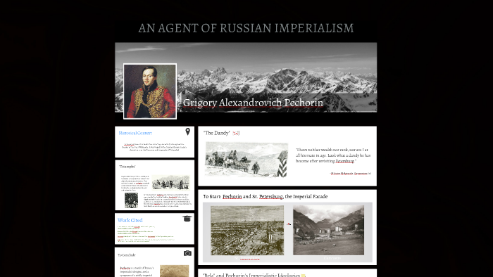 Grigory Alexandrovich Pechorin by Yimei Hu on Prezi