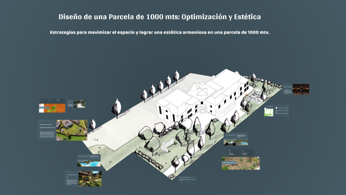 Diseño de una Parcela de 1000 mts: Optimización y Estética by yolanda ...