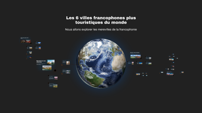Les 6 villes francophones les plus touristiques du monde by juan ...