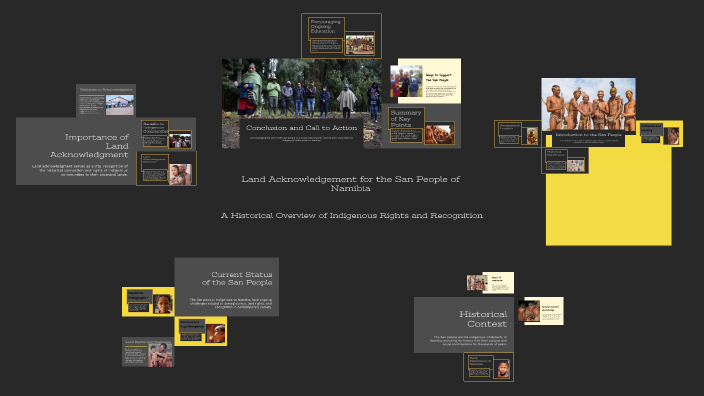 Land Acknowledgement for the San People of Namibia by Anita Ames on Prezi