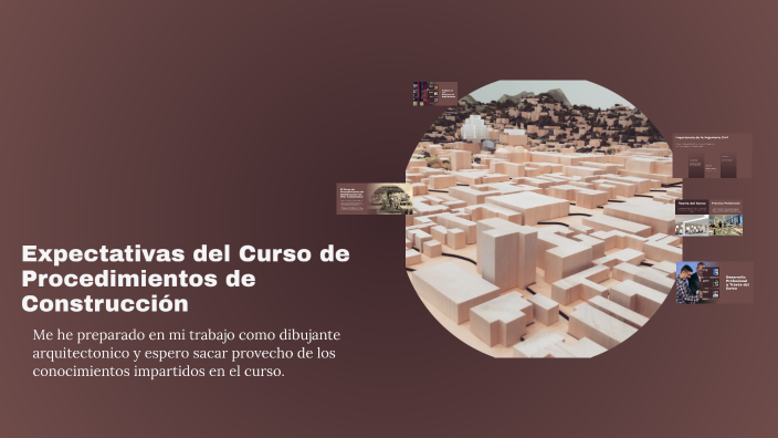 Expectativas del Curso de Procedimientos de Construcción by Jorge ...