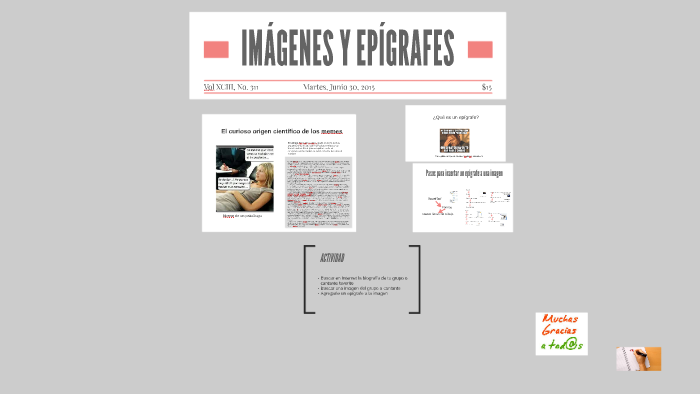 IMÁGENES Y EPÍGRAFES by Corina Cecilia on Prezi