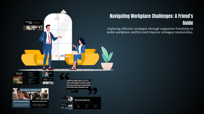 Navigating Workplace Challenges: A Friend's Guide by Michael Santini on ...