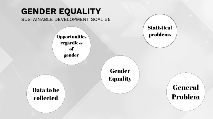 sustainable DEVELOPMENT GOAL # 5: GENDER EQUALITY by Trixie Frogg ...