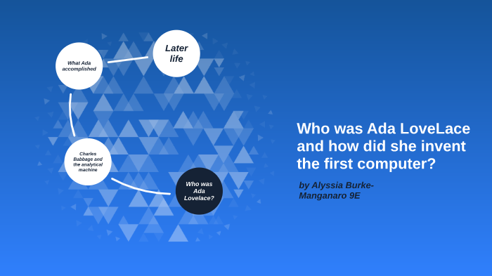 Who was Ada Lovelace and how did she invent the first computer? by ...