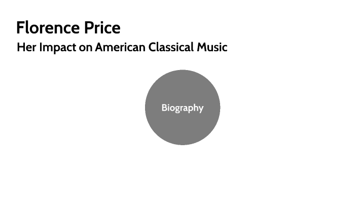 Florence Price: Her Impact on American Classical Music by Madison Kraus ...