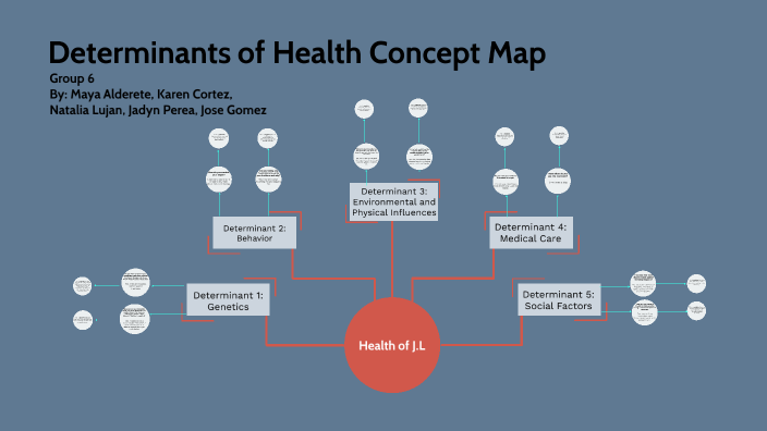 Determinants of Health Concept Map by Natalia Lujan on Prezi