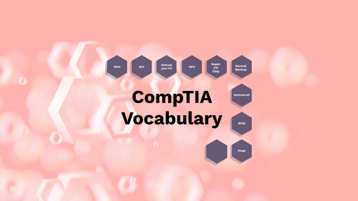 CompTIA Vocabulary by Maristella Nolasco on Prezi
