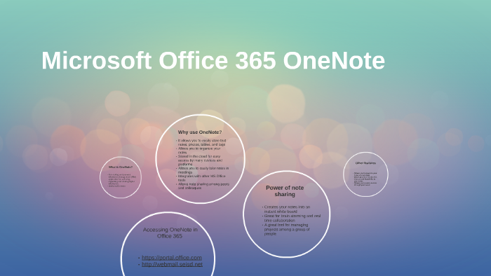 Microsoft Office 365 OneNote by Jose Ochoa