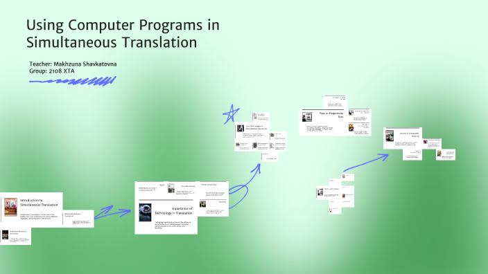 Using Computer Programs in Simultaneous Translation by Akbarjon Maxmudov on Prezi