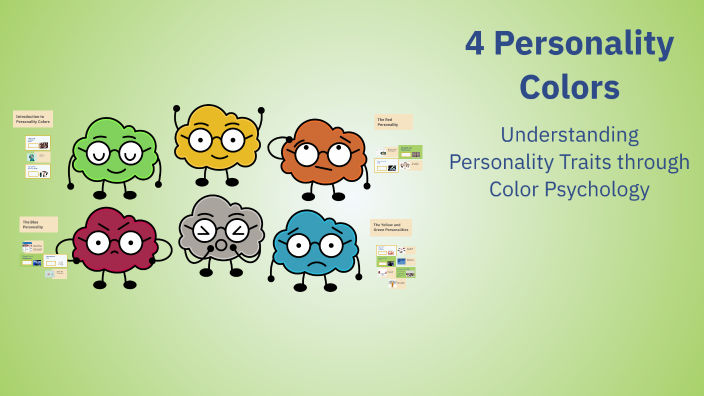 4 Personality Colors by Abanoub Edward on Prezi