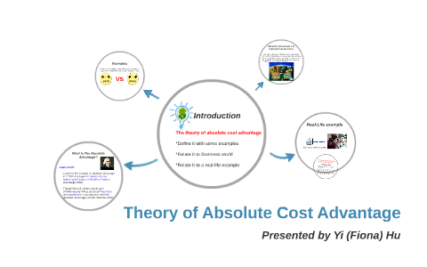 Theory of Absolute Cost Advantage by Fiona Hu on Prezi