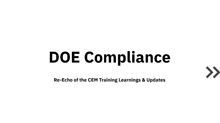 DOE Compliance by Rej Kun on Prezi