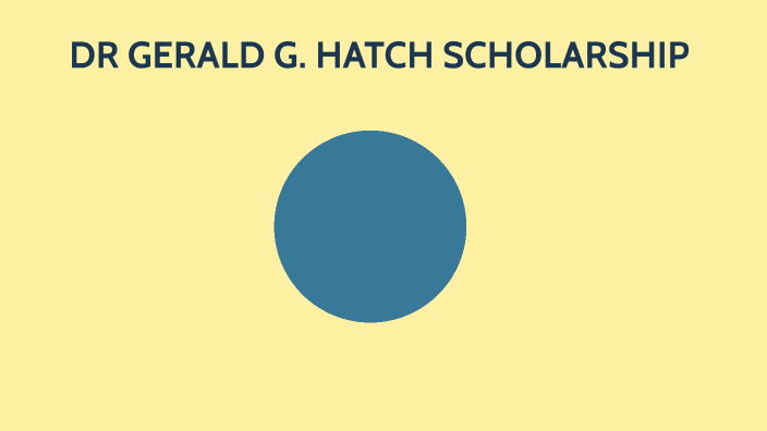 gerald g. hatch scholarship by Allyson Wu on Prezi