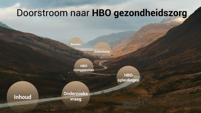 Doorstroom naar HBO Gezondheidszorg by Wendy Stokman on Prezi