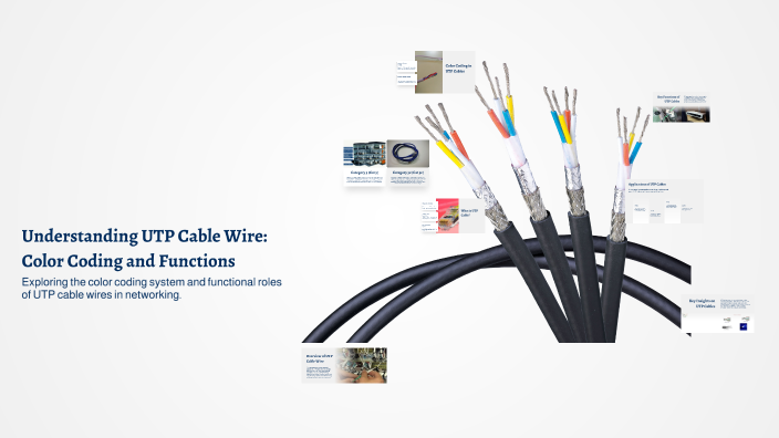 Understanding UTP Cable Wire: Color Coding and Functions by joseph ...