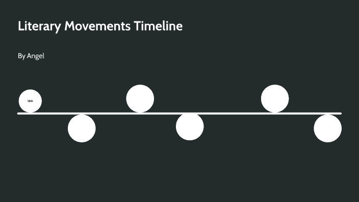 Literary Movements Timeline by Angel Jimenez on Prezi