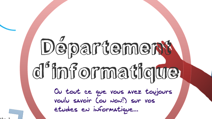 Présentation Département informatique by Benjamin Duval on Prezi