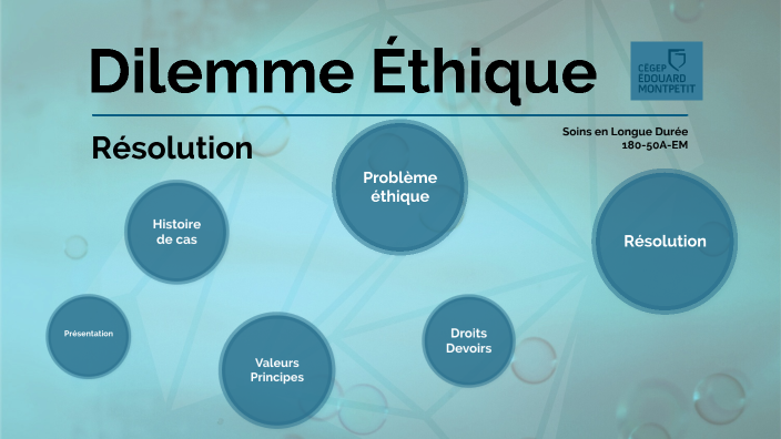 Résolution d'un dilemme éthique by Letty Anguiano on Prezi