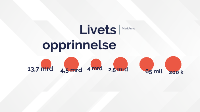 Livets opprinnelse by Mari Aune on Prezi