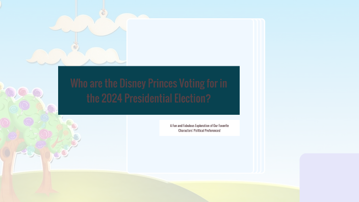 Who are the Disney Princes Voting for in the 2024 Presidential Election ...