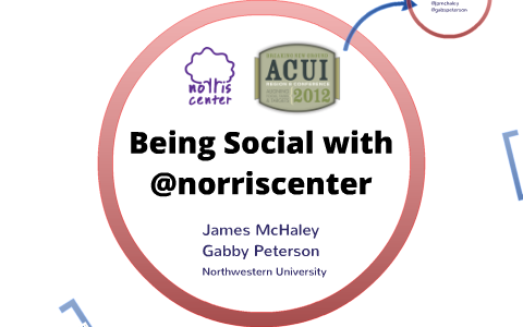 Being Social with @norriscenter - ACUI Regions 8 and 9 Conference by ...