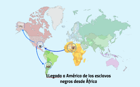 Llegada a América de los esclavos negros desde África by Angela Alvarez ...