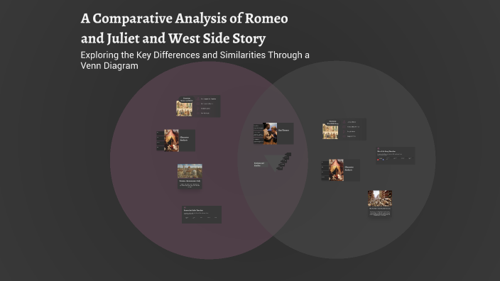 A Comparative Analysis of Romeo and Juliet and West Side Story by Jaime ...