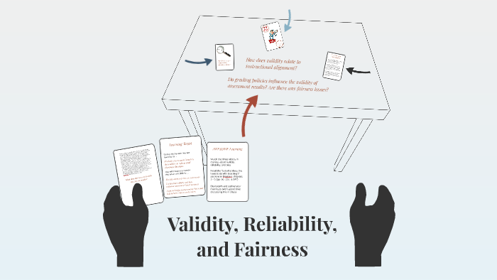 Validity, Reliability, and Fairness by Jake Burgoon on Prezi