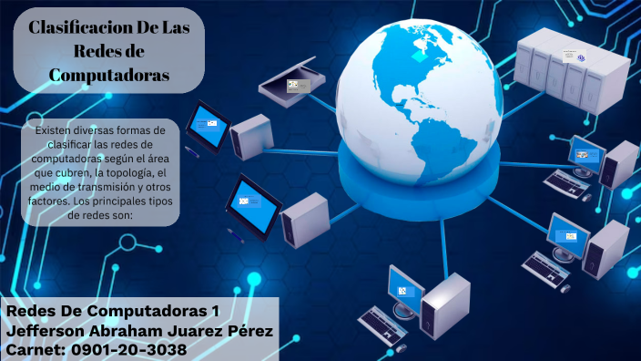 Clasificacion De Las Redes de Computadoras by JEFFERSON ABRAHAM JUAREZ PEREZ on Prezi