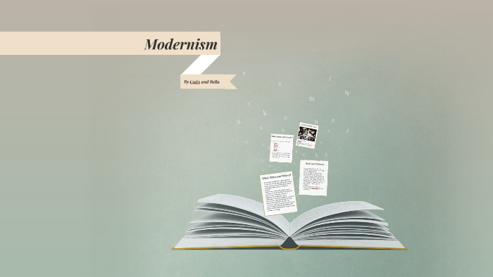 Modernism by Caitlin Hardy