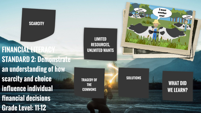 Financial LITERACY STANDARD 2: Demonstrate an understanding of how ...