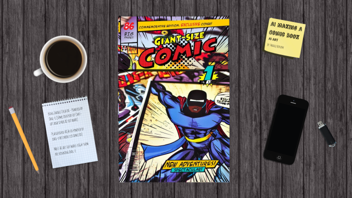 AI Comic Book by Manoj Bonam on Prezi