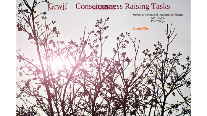 Grammar: Consciousness Raising Tasks by Sunmi Kim on Prezi