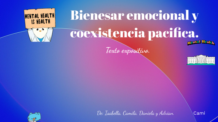 Bienestar emocial y coexistencia pacifica-Lengua y Literatura by ...