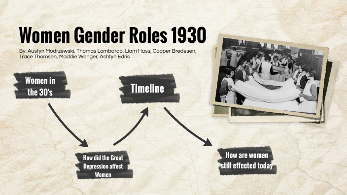 Women Gender Roles 1930's by Student Ashtyn Edris on Prezi