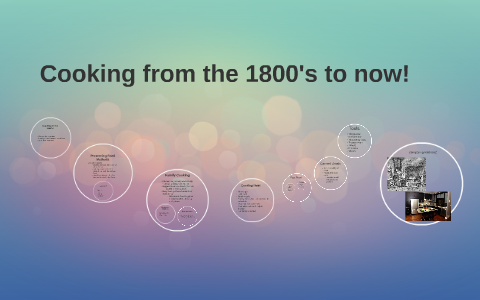 Cooking from the 1800's to now! by Olivia Taylor on Prezi