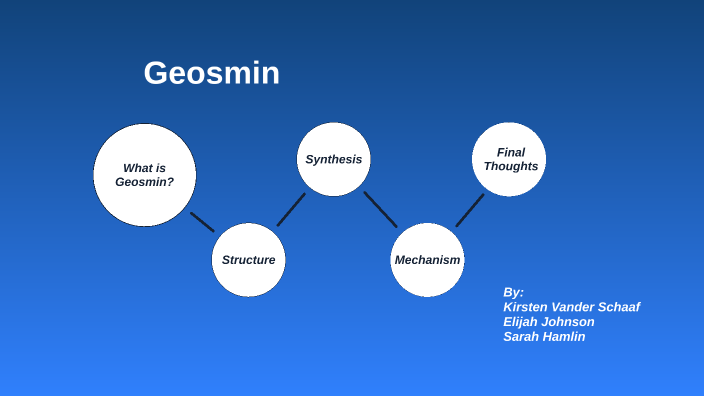 Geosmin by Kirsten Vander Schaaf on Prezi