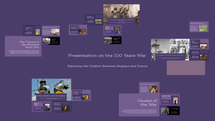 Presentation on the 100 Years War by Saji Chacko on Prezi