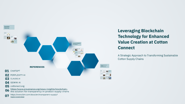Leveraging Blockchain Technology for Enhanced Value Creation at Cotton ...