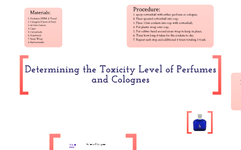 Determining the Toxicity Level of Perfumes and Colognes by Elizabth ...