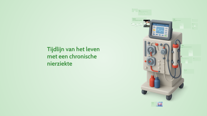 Tijdlijn van het leven met een chronische nierziekte by Danique de ...