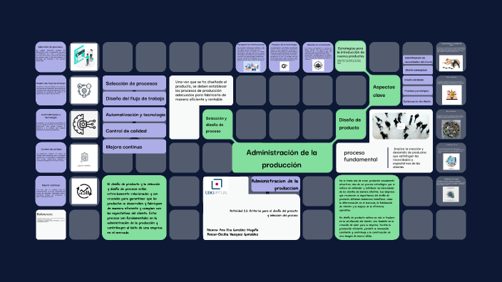 Criterios para el diseño del producto y selección del proceso by Ana ...