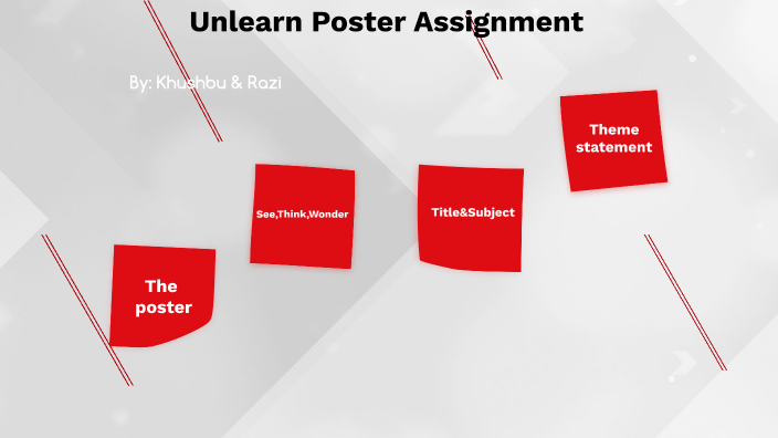 Unlearn Poster assignment by KN - 09AL 847284 Stephen Lewis SS on Prezi
