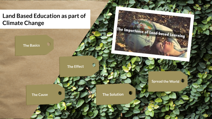 Climate change and land-based education by mavis dreaver on Prezi